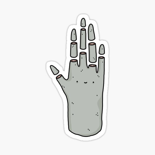"Zombie hand" Sticker by latifundija | Redbubble