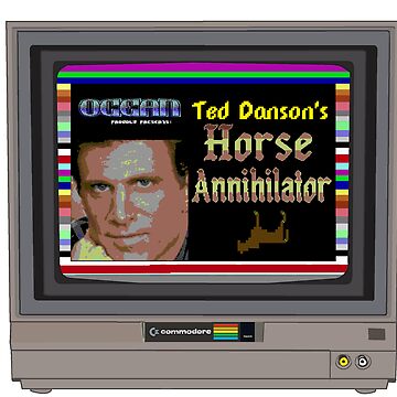 "Ted Danson's Horse Annihilator" Sticker for Sale by furnokdorn | Redbubble