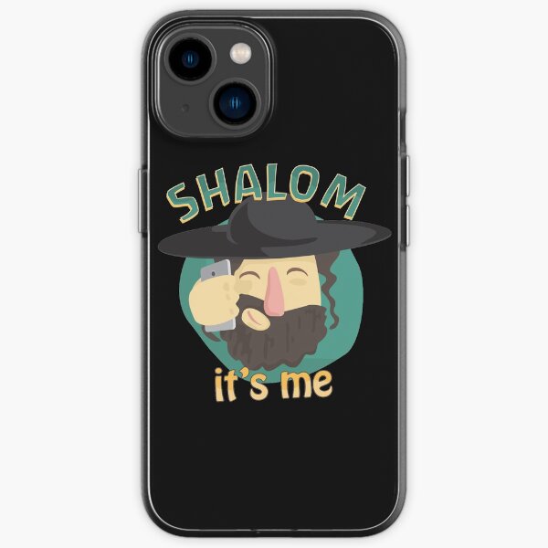 "Shabbat Shalom It's Me Funny Jewish Humor Jew Rabbi " iPhone Case for ...
