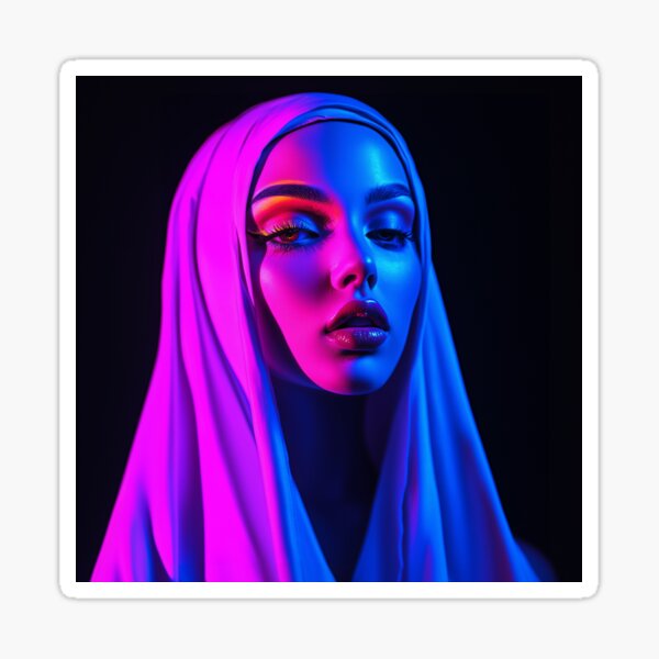 "Black Light" Sticker for Sale by CursedbyLilith | Redbubble