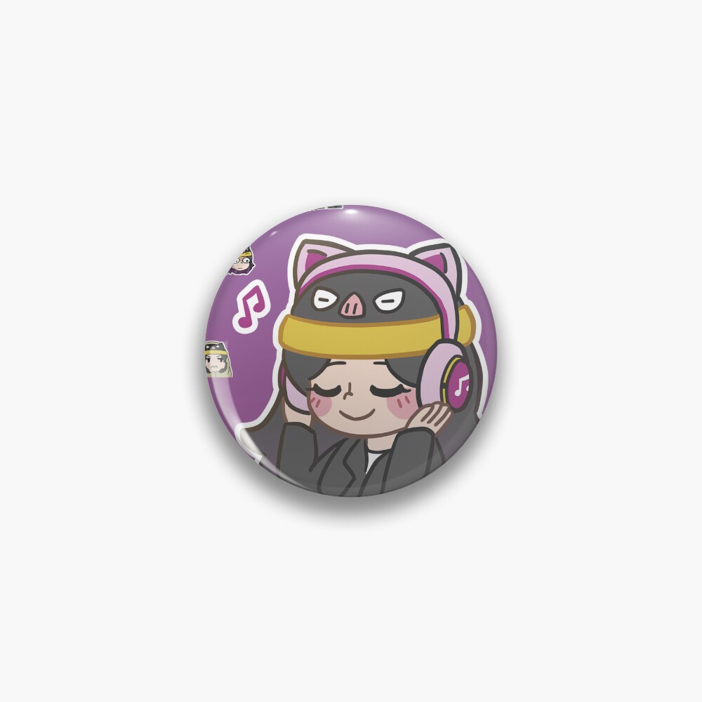 "RadioMonii Chibi Anime - Cute Cat Ear Headphones" Sticker by ...