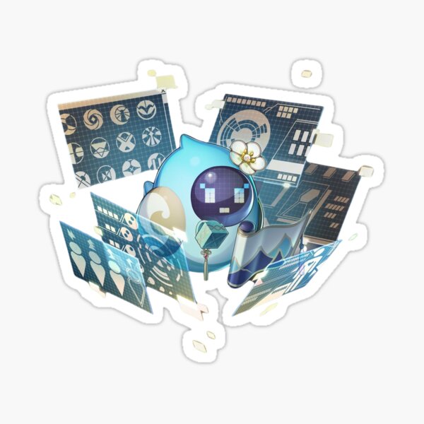 "Ruan Mei Simulated Universe Avatar - Honkai Star Rail" Sticker for ...
