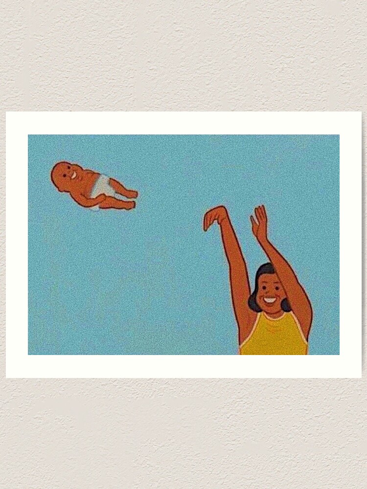 "Yeet Baby Meme" Art Print for Sale by SynstheticRealm | Redbubble