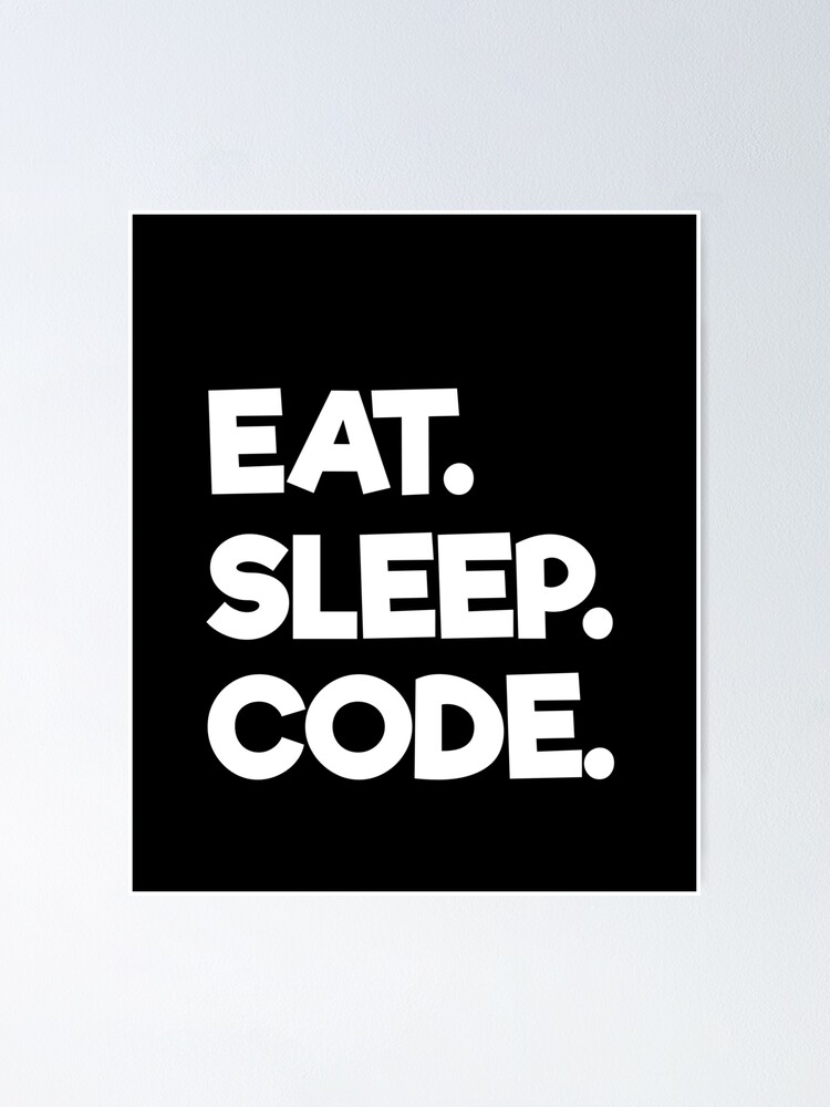 "Eat Sleep Code Programmer Developer Front End or Backend Developers ...