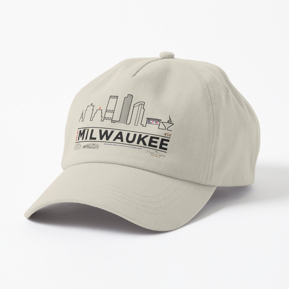 "MKE City Skyline • Milwaukee, WI" Sticker for Sale by SteffieLK ...