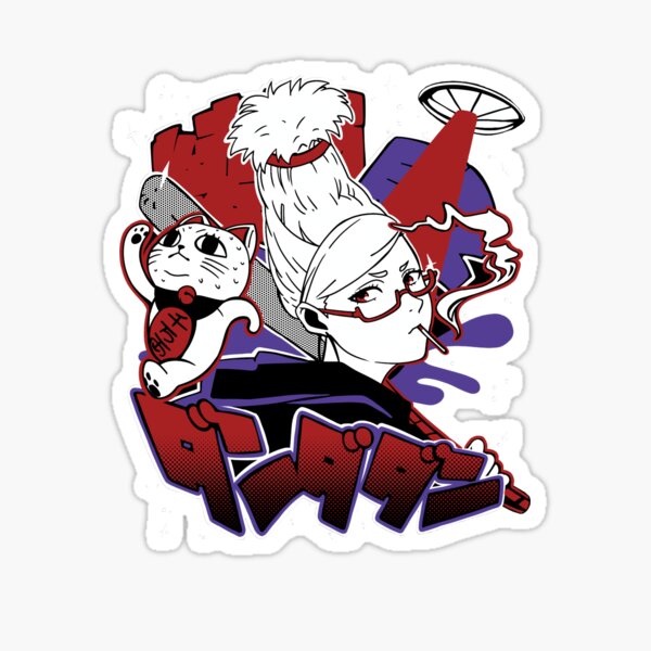 "Dandadan" Sticker by Indianaremeras | Redbubble