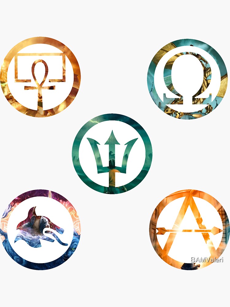 "Riordan Sticker Sheet" Sticker for Sale by BAMValeri | Redbubble