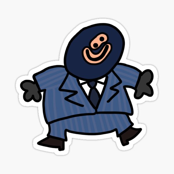 "TF2 Blu Spy Fren" Sticker for Sale by MidnightKiryus | Redbubble
