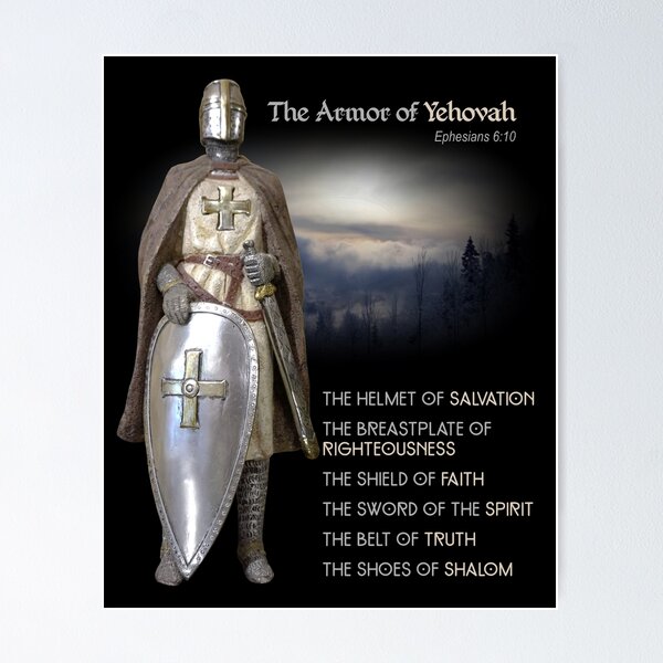 "The Armor of Yehovah - Hebrew Christian" Poster for Sale by Narrow ...