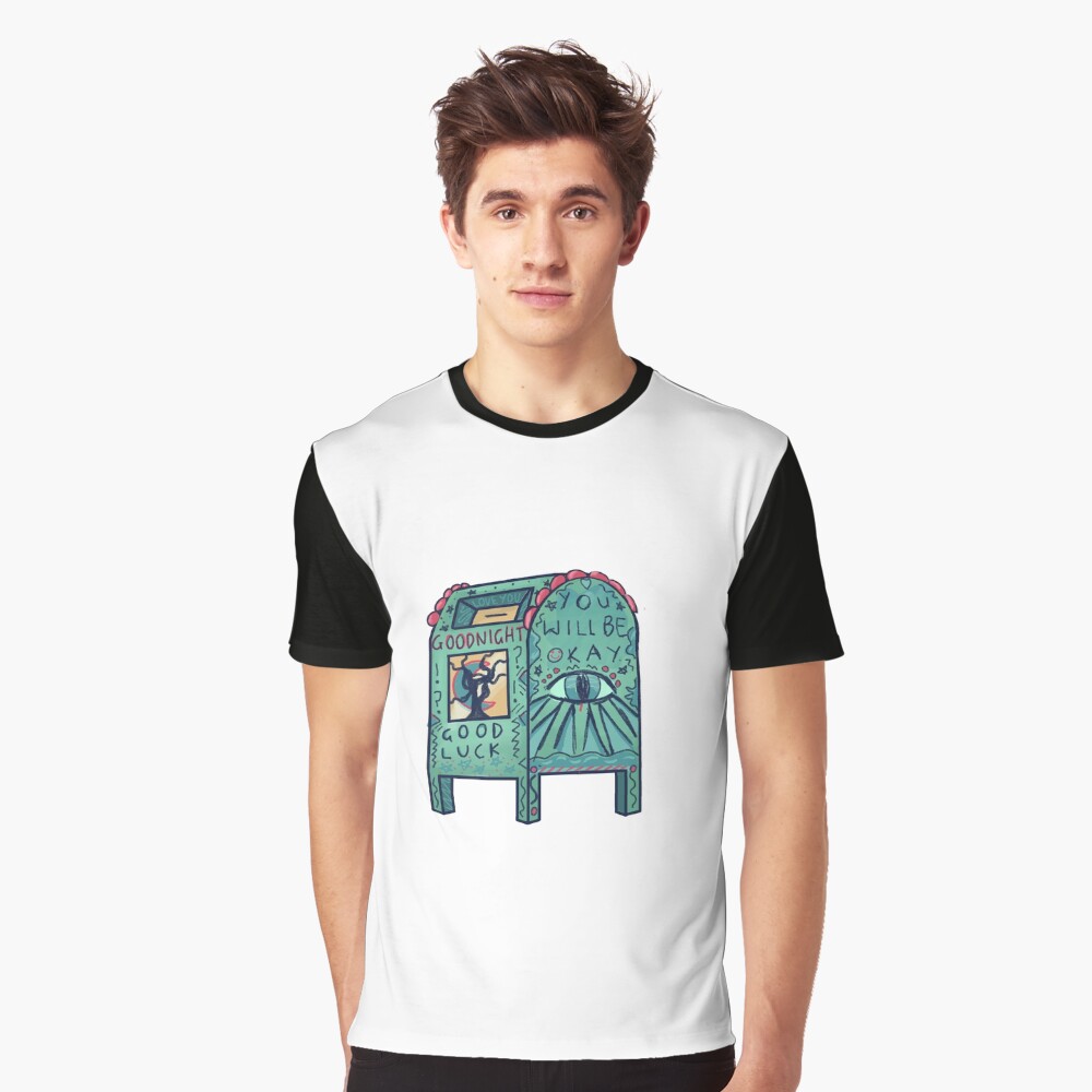 "danger days mailbox shrine" Sticker for Sale by mol842 | Redbubble