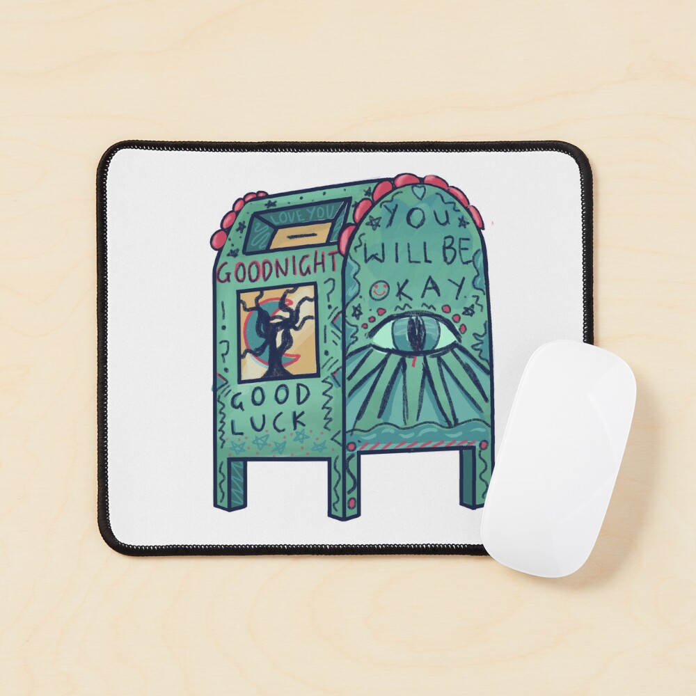 "danger days mailbox shrine" Sticker for Sale by mol842 | Redbubble
