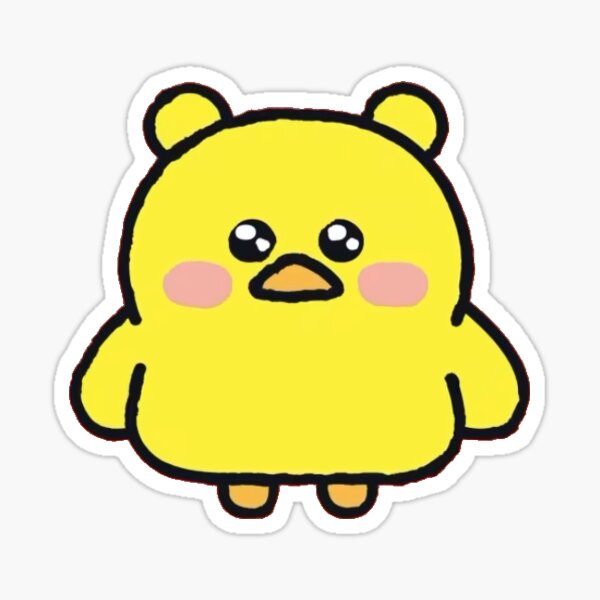"Eunchae Mascot Le Sserafim HONGPIPPI" Sticker for Sale by dekuuw ...