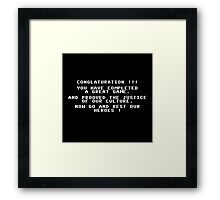 "Ghostbusters NES Game Ending Screen Fail" by nickslogos | Redbubble