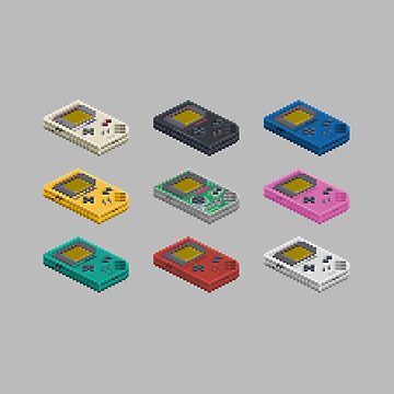 "Gameboy Original Pixel Art " Photographic Print for Sale by ...