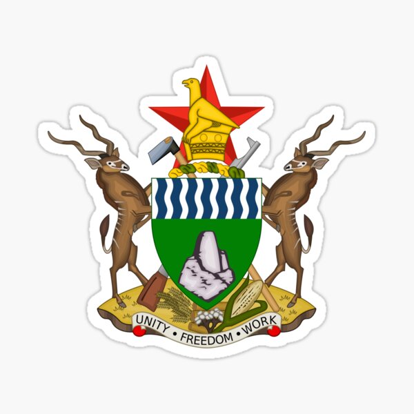 Coat Of Arms Of Rhodesia Stickers | Redbubble