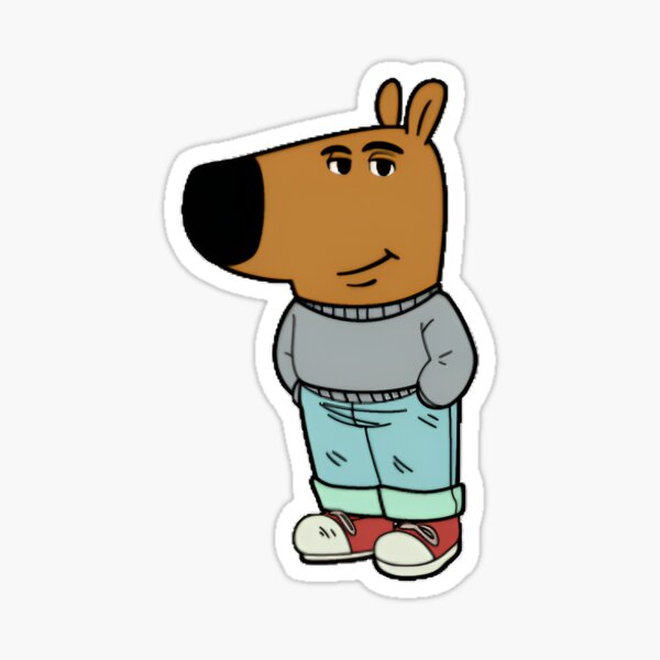 "Chill Guy Meme" Sticker for Sale by stersabriz | Redbubble