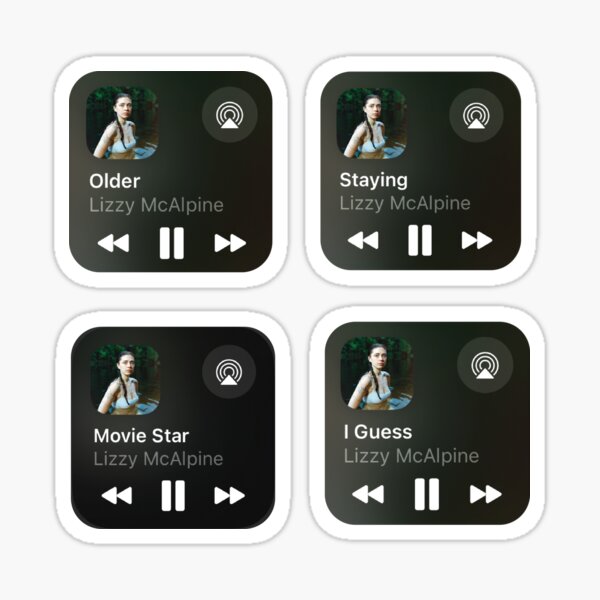 "Lizzy McAlpine "Older" Sticker Pack" Sticker for Sale by kaylaasart ...