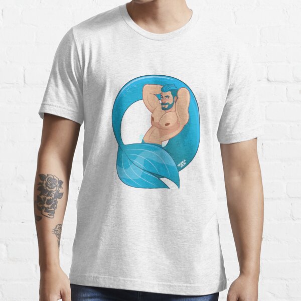 "Pride Merman" T-shirt by WONKAMON | Redbubble