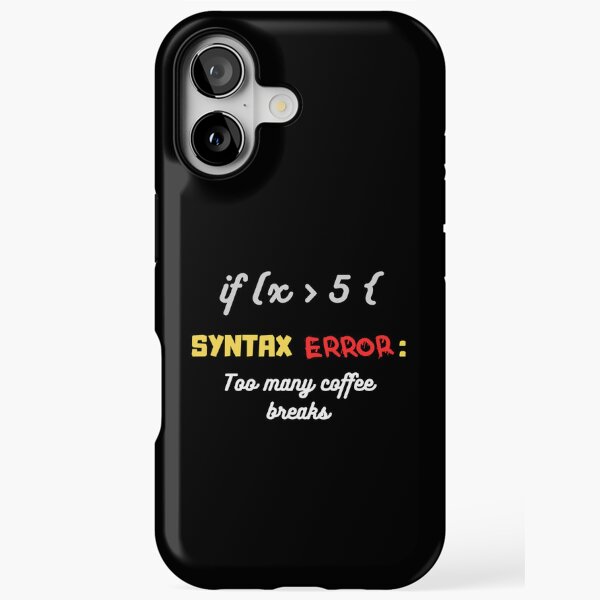 The Syntax Phone Cases for Sale | Redbubble