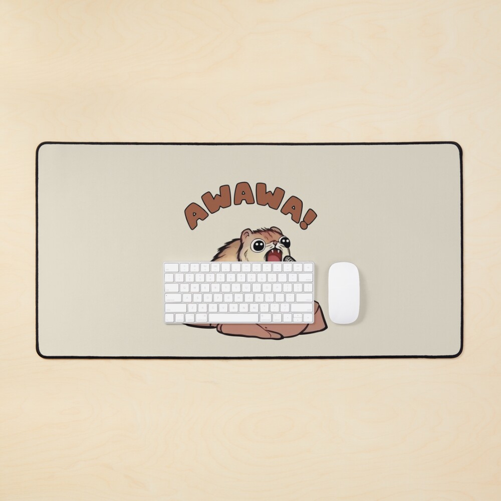 "AWAWA Hyrax in Concert, Graphic Humor Meme" Sticker for Sale by ...