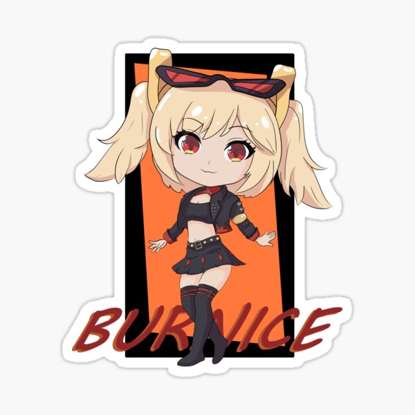 "ZZZ Burnice Chibi" Sticker for Sale by Vitality-Arts | Redbubble