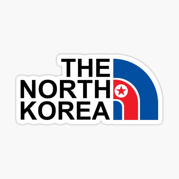 "The North Korea" Sticker for Sale by otastd | Redbubble