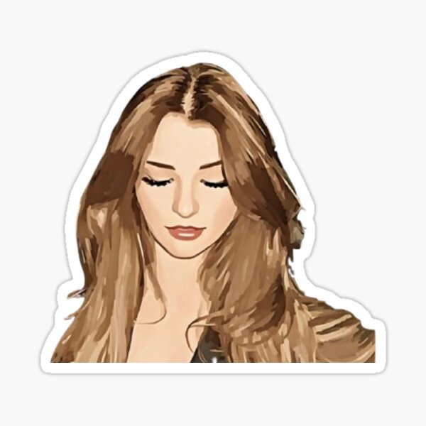 "brooke monk " Sticker for Sale by vxxnyx | Redbubble