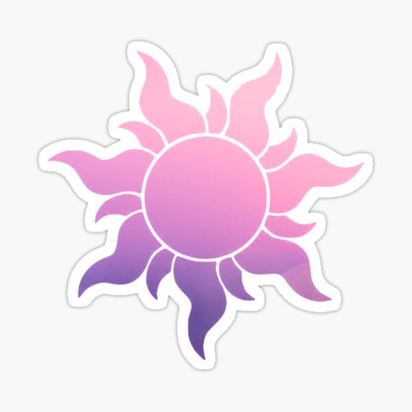 "Pink Purple Flower" Sticker by Maeve419 | Redbubble