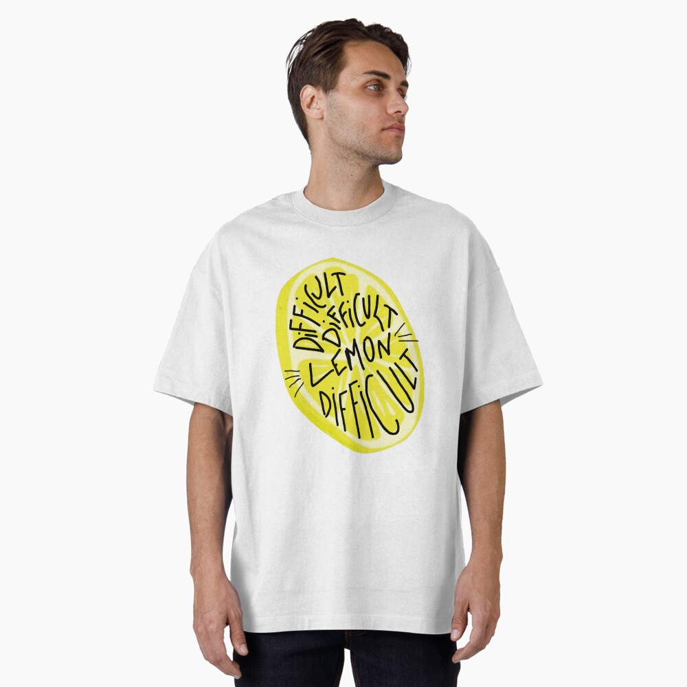 "Difficult Difficult Lemon Difficult" Sticker for Sale by emrapper ...
