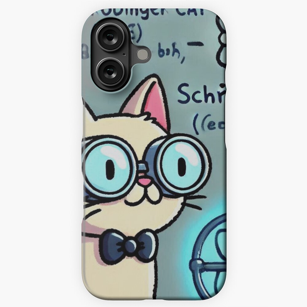 "schrodinger cat" Sticker for Sale by ScienceShot | Redbubble