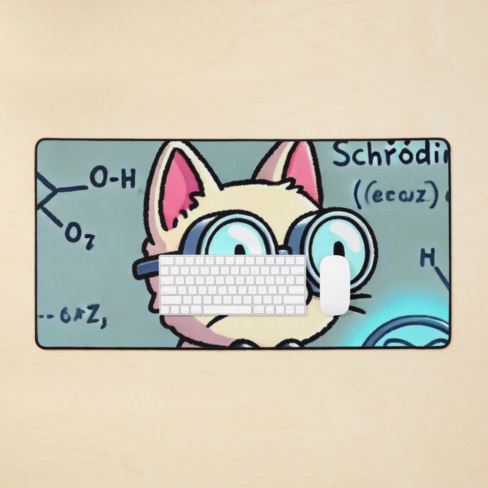 "schrodinger cat" Sticker for Sale by ScienceShot | Redbubble