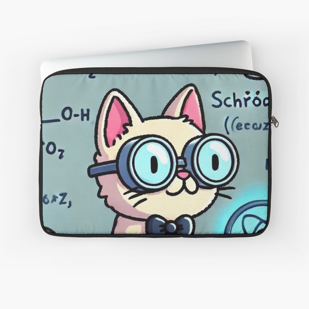 "schrodinger cat" Sticker for Sale by ScienceShot | Redbubble