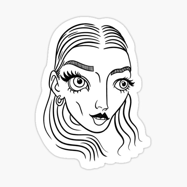 "Anya" Sticker for Sale by Collin McCormack | Redbubble