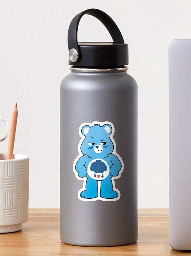 "Grumpy Bear" Sticker by lupitaglezc | Redbubble