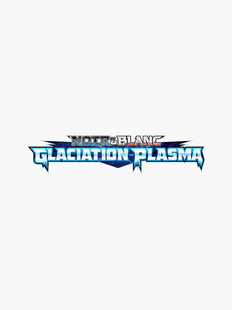 "Black and White: Plasma Glaciation" Sticker by yarumaik | Redbubble