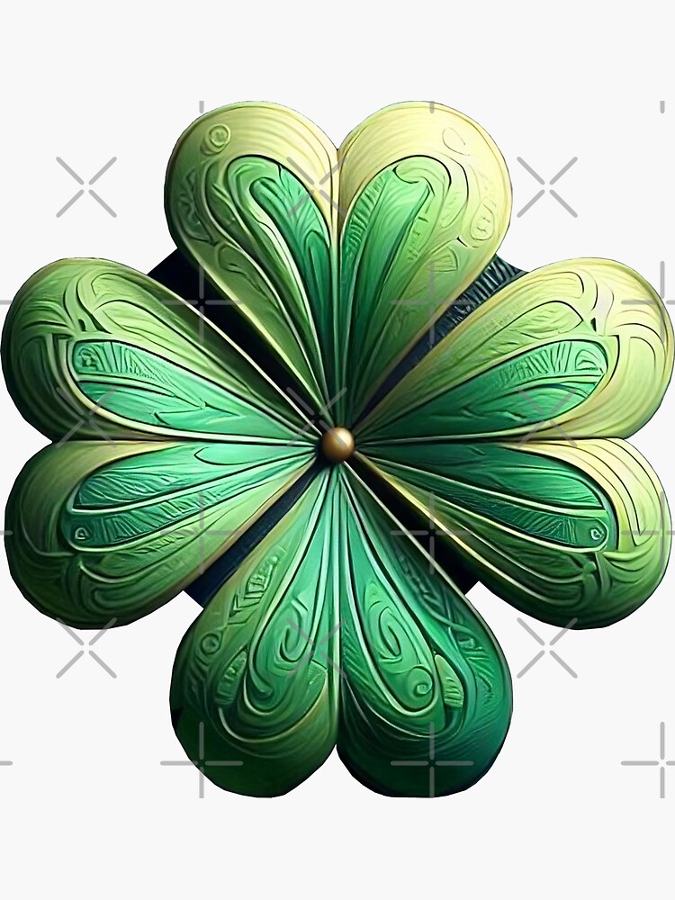 "Four 4 Leaf Clover, Saint Patrick's Day, St Patty, Lucky Irish ...