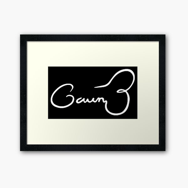 "Box III: Gavin Belson Signature Edition" Framed Art Print for Sale by ...