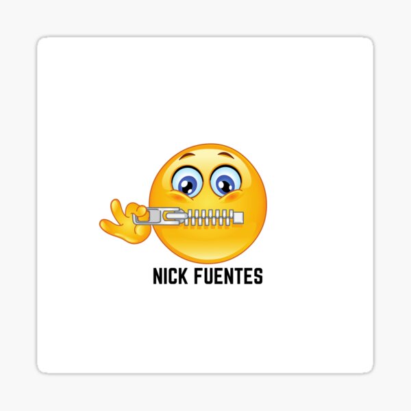 "Shut It Nick Fuentes" Sticker for Sale by Yaddyson | Redbubble