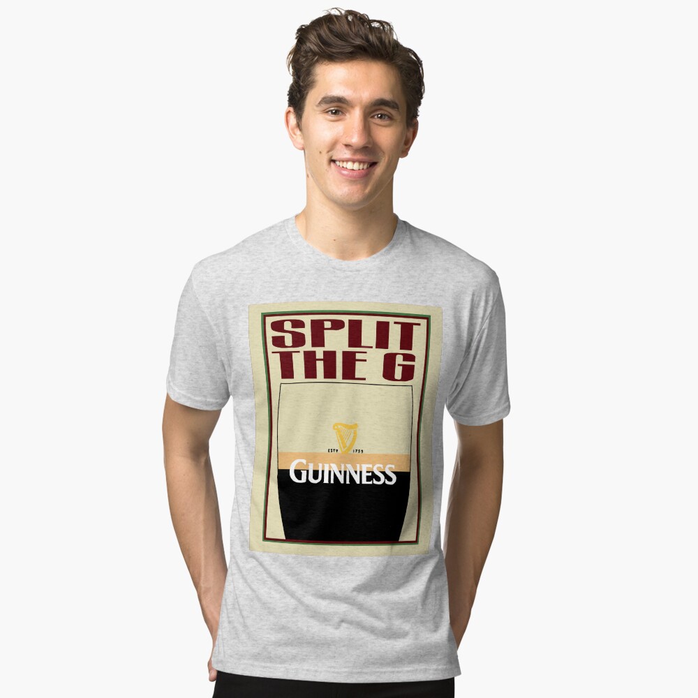 "Guinness Split the G" Poster for Sale by madimmm | Redbubble