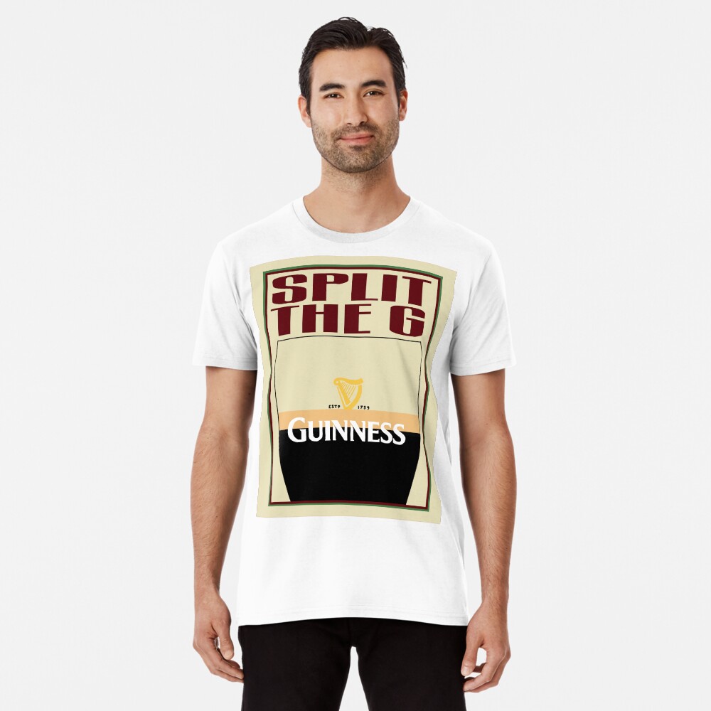 "Guinness Split the G" Poster for Sale by madimmm | Redbubble