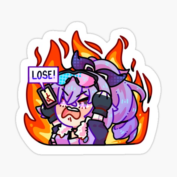 "Silly Billy HSR: SilverWolf" Sticker for Sale by Kurluh | Redbubble