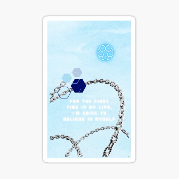 "Anime Blue Lock vs U-20 Japan Inspired - Yo Hiori Quote" Sticker for ...