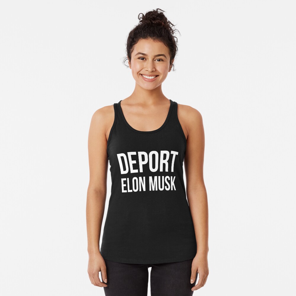 "Deport Elon Musk" Sticker for Sale by RACHELDF | Redbubble