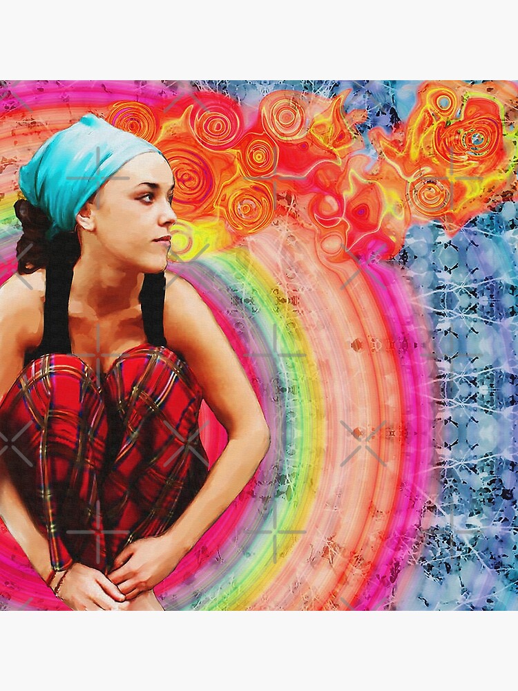 "Hippie Zaz" Poster von creisosmith | Redbubble