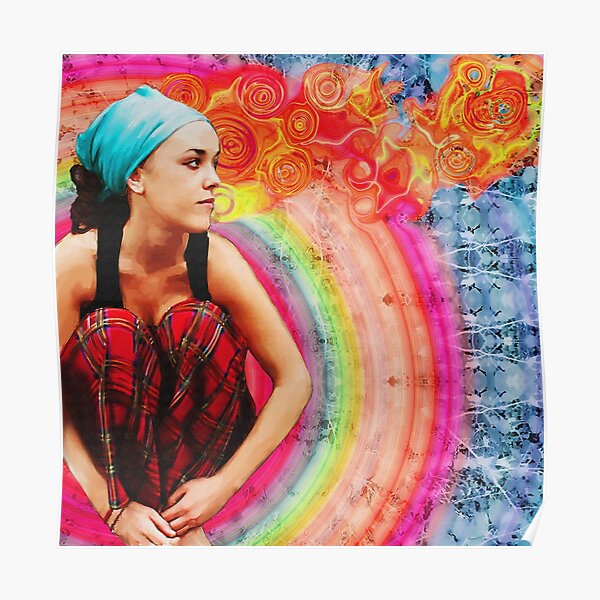 "Hippie Zaz" Poster von creisosmith | Redbubble