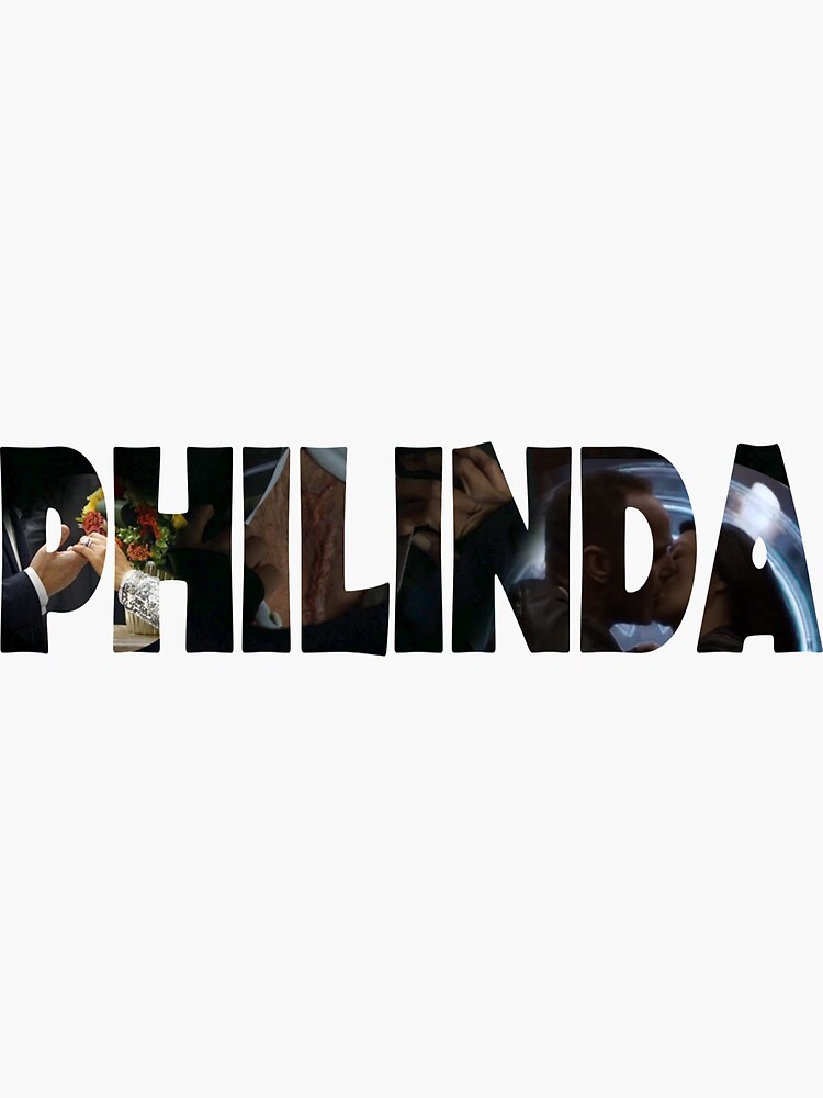 "Team Philinda" Sticker for Sale by Spuffy93 | Redbubble