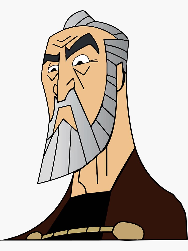 Count Dooku 2003 Clone Wars Sticker For Sale By Darthcobay Redbubble