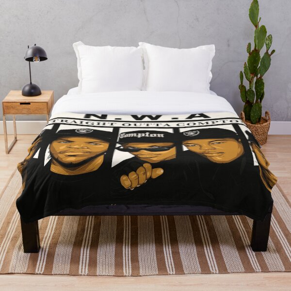 "Hip Hop Group - NWA" Throw Blanket for Sale by dready-311 | Redbubble
