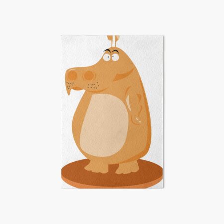 "Monster hippopotamus" Art Board Print for Sale by LifeOfBenschi ...