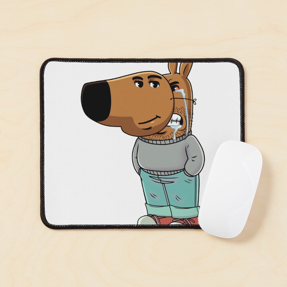 "Chill Guy Mask Crying internet Meme 2023 " Sticker for Sale by ...